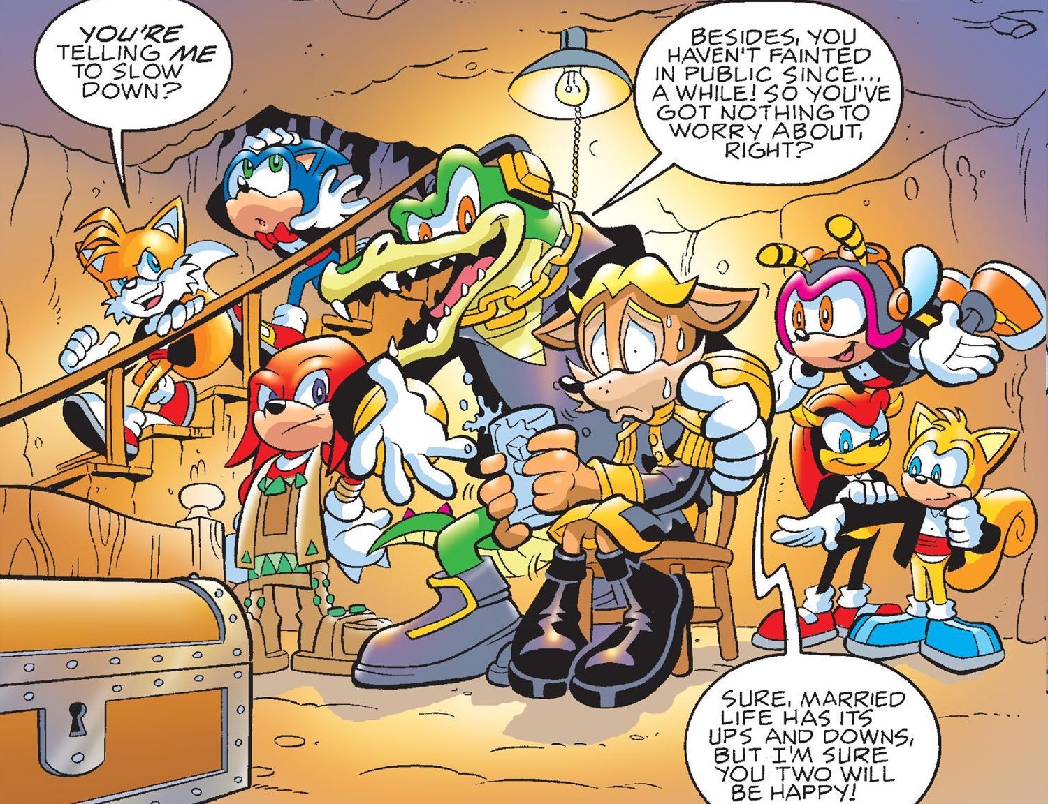 Hedgehogs Can't Swim: Sonic the Hedgehog: Issue 174