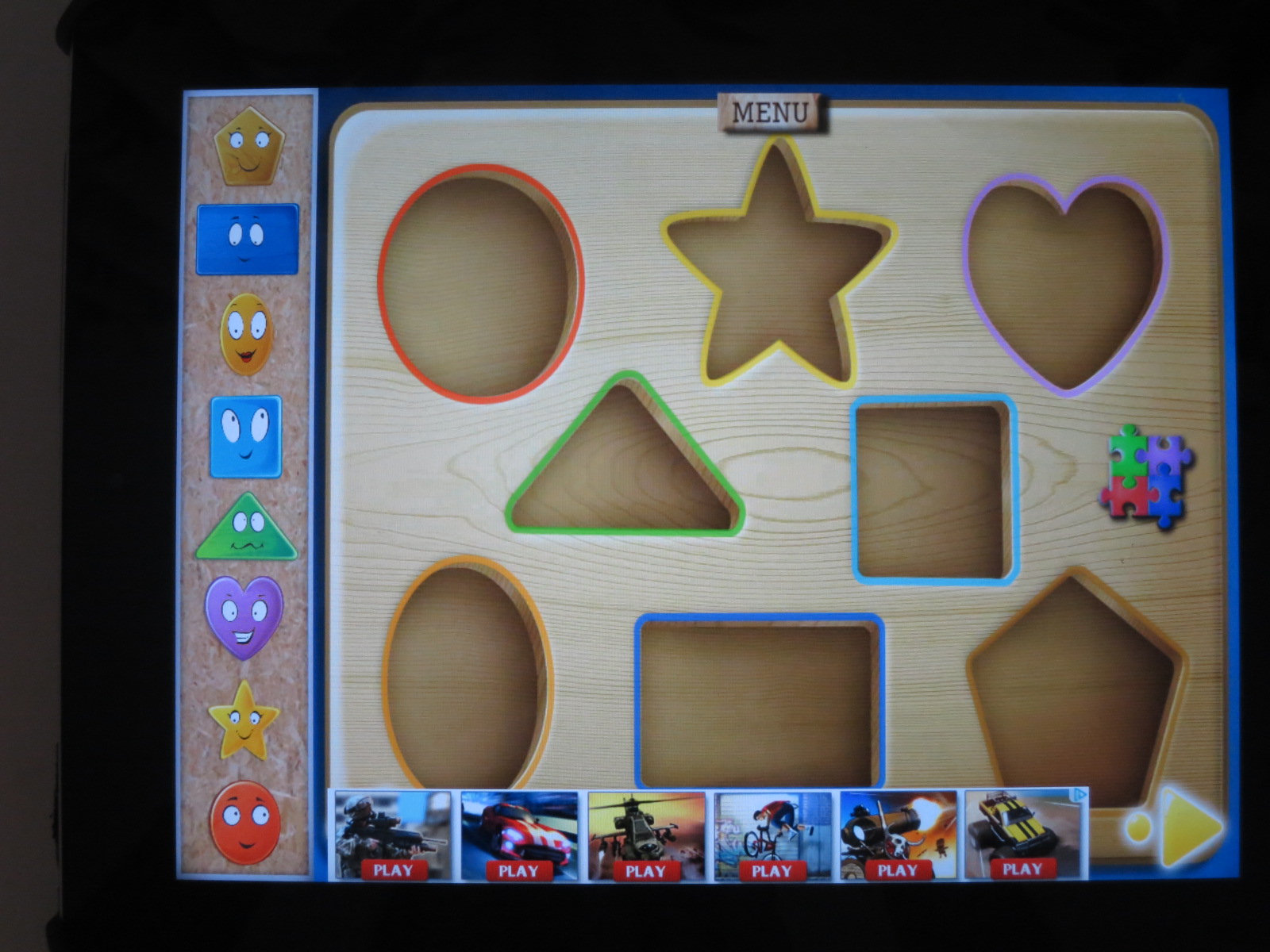 瑜玲育儿经 (Elaine Teh): i-Pad ~ 游戏中学习形状（Friendly Shapes）