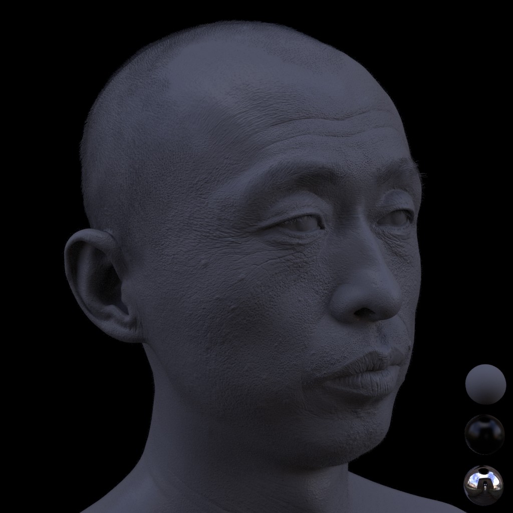 Realistic Human Head study | Computer Graphics Daily News