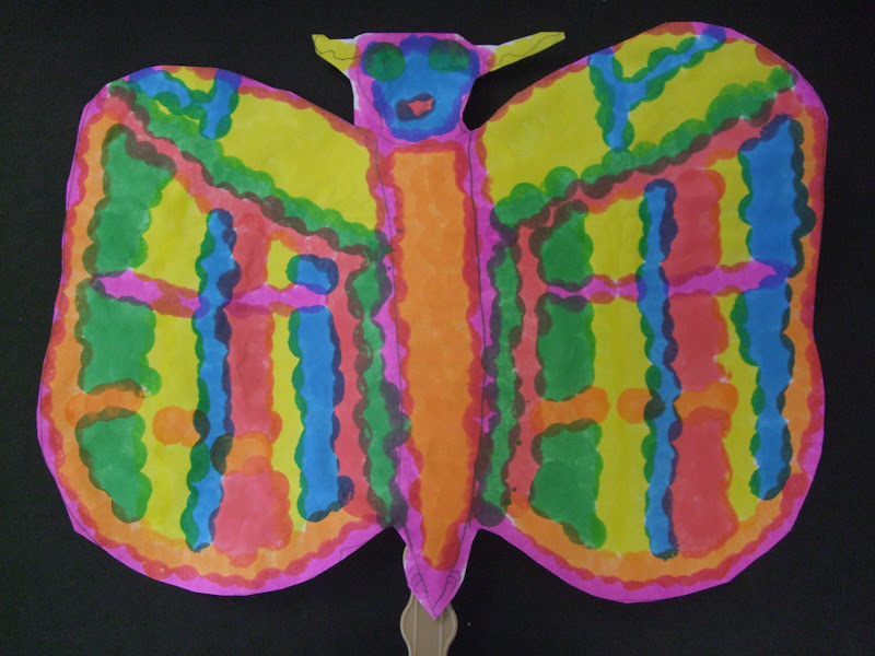 Starry Knights: Butterfly Dot Art