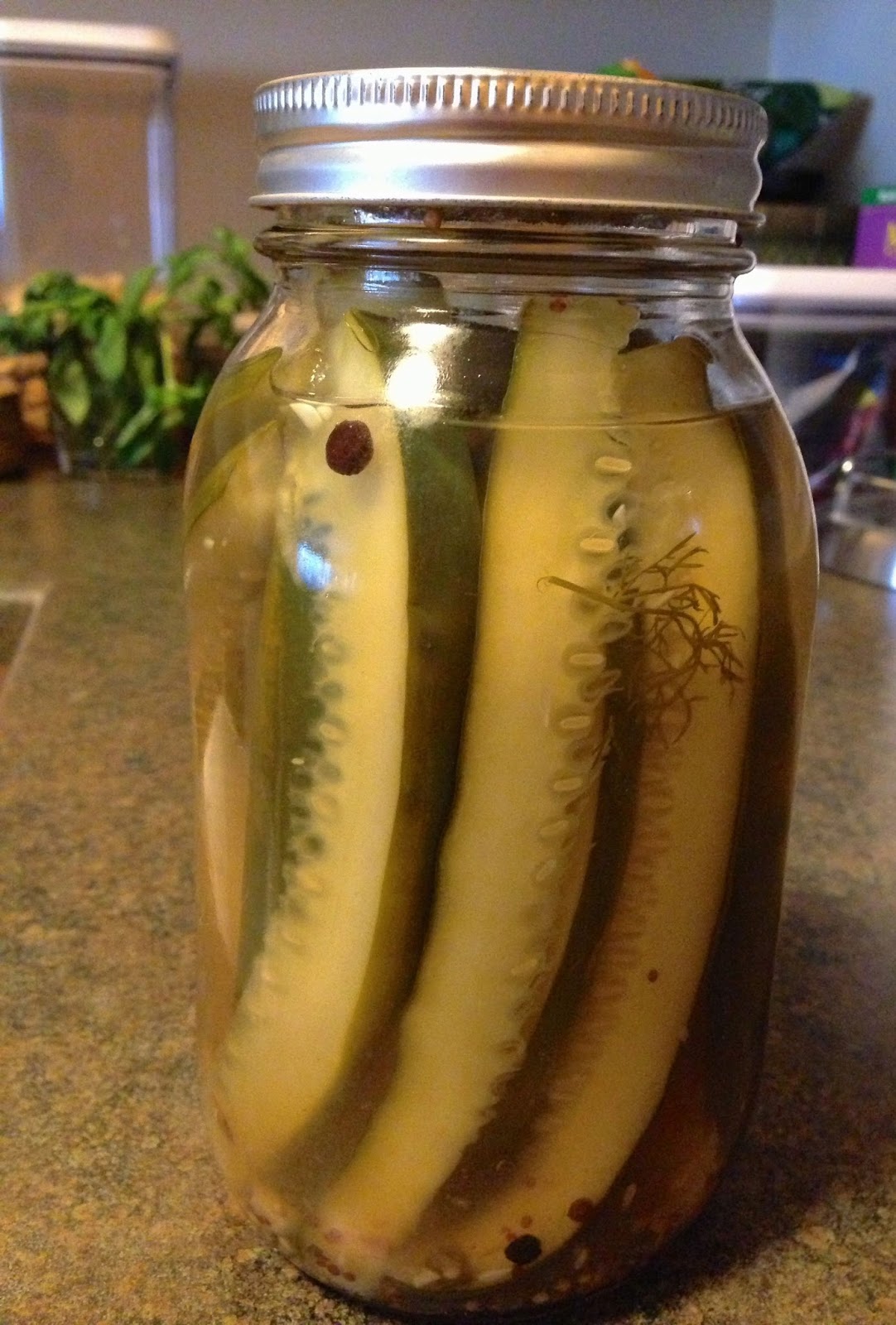 One Potato Blue Potato: Homemade Pickles