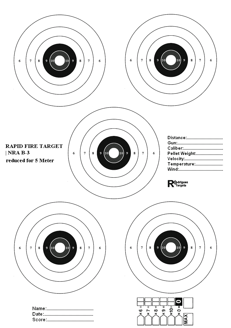 Airsoft Tir I Airsoft România Blog: Ţinte pentru tir de interior ...