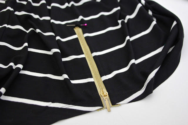 Exposed Zipper Top: a tutorial | Sweet Verbena