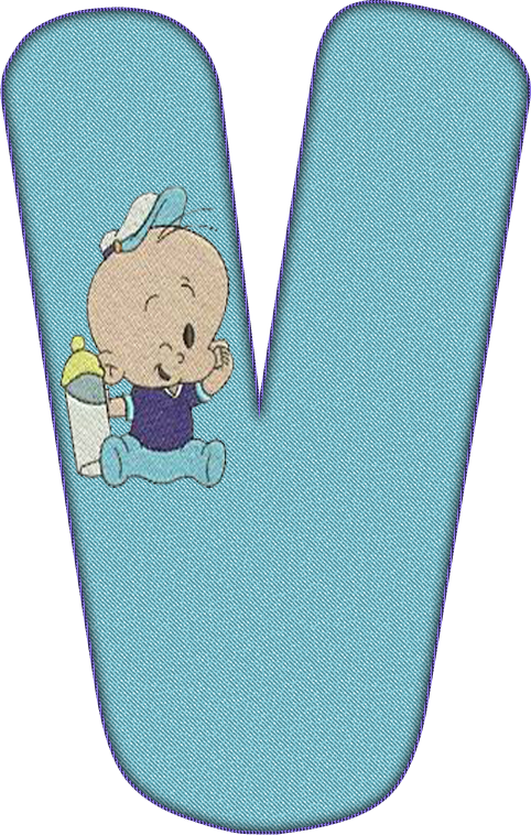 Abecedario con Popeye Bebé. - Oh my Alfabetos!