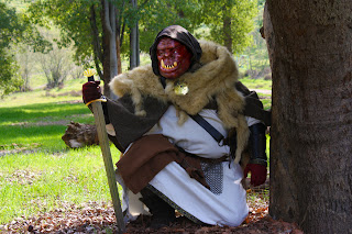 Iron Goblin, Erick Main Artist: The Orc Mask In action! Photo set 1 My ...