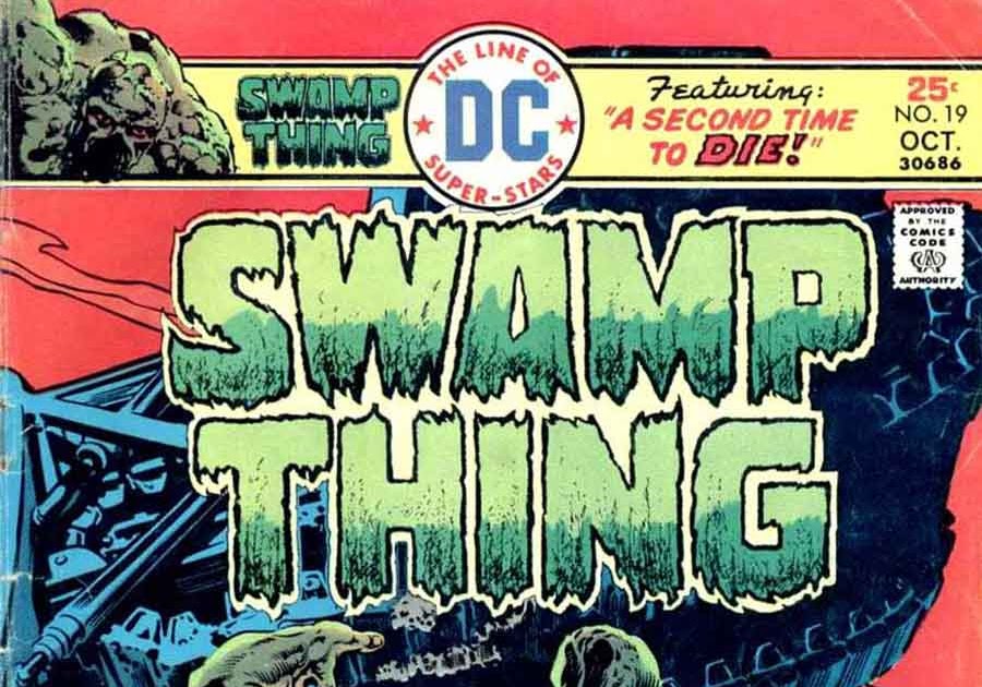Swamp Thing #19 - Nestor Redondo art & cover - Pencil Ink