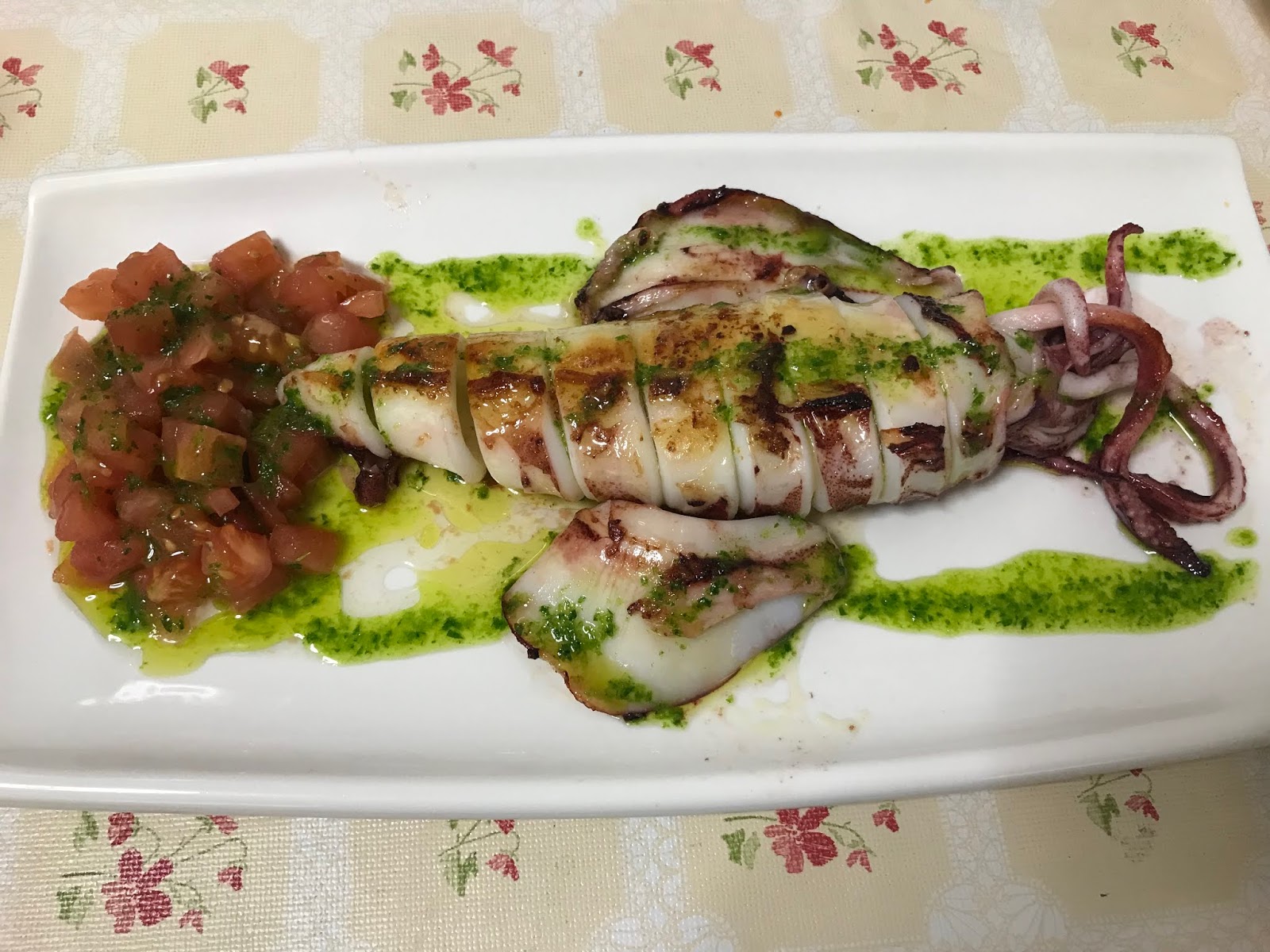 COCINAR ES UN SENTIMIENTO: CALAMAR A LA PLANCHA