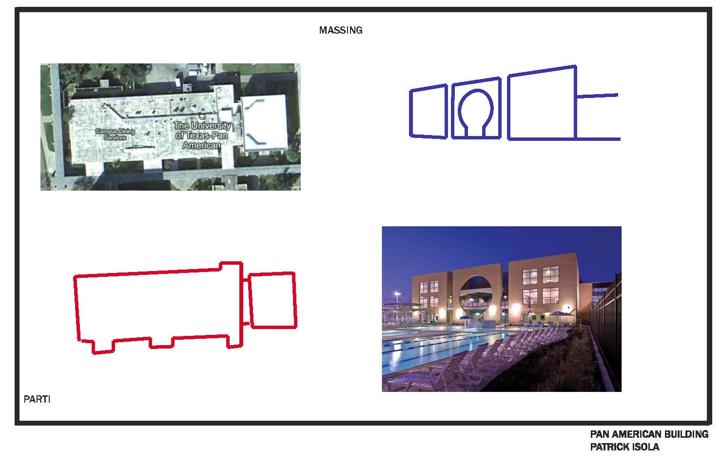 Patrick Isola: Massing/ Parti of Chosen Buildings