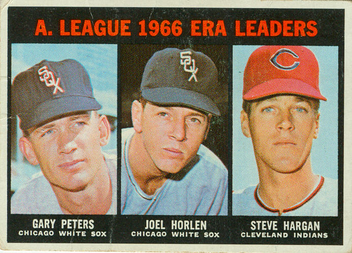 1967 Topps Baseball: American League Pitching Leaders (#233,235,237)
