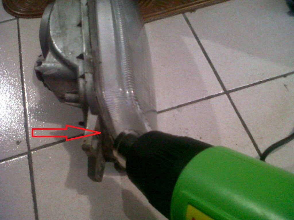 SEMUA BISA DIY: DIY Reflektor Lampu Headlamp