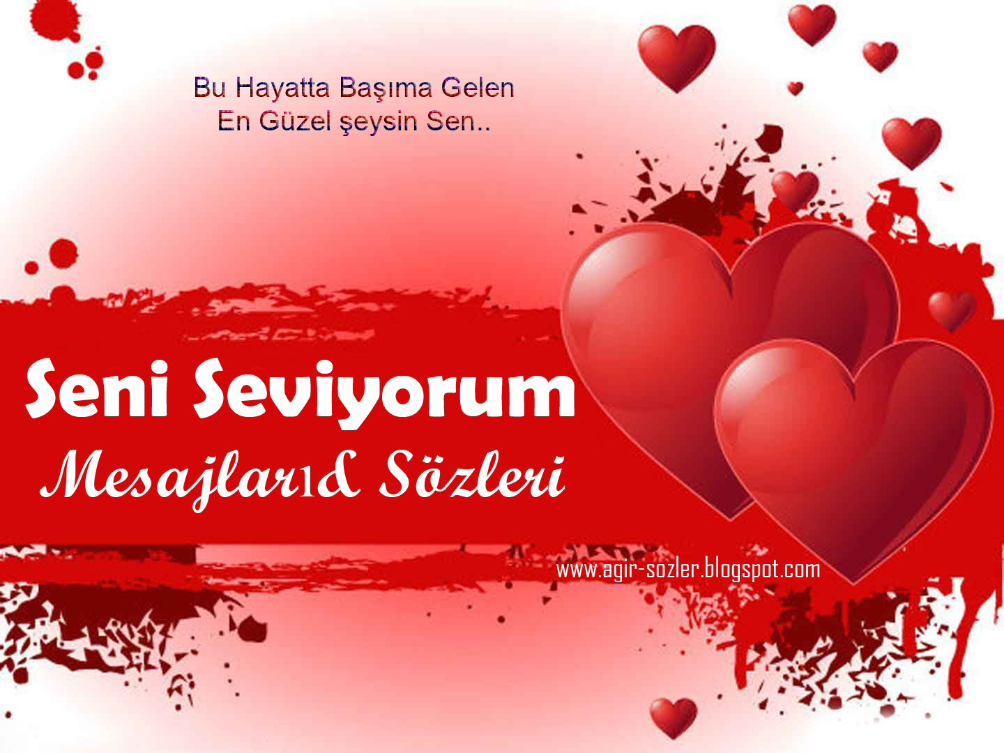 Seni Seviyorum Sözleri Kısa ve öz , Seni Seviyorum Mesajları