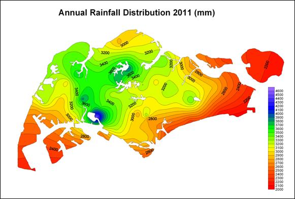 McKenna's Map Catalog: Isohyet Map