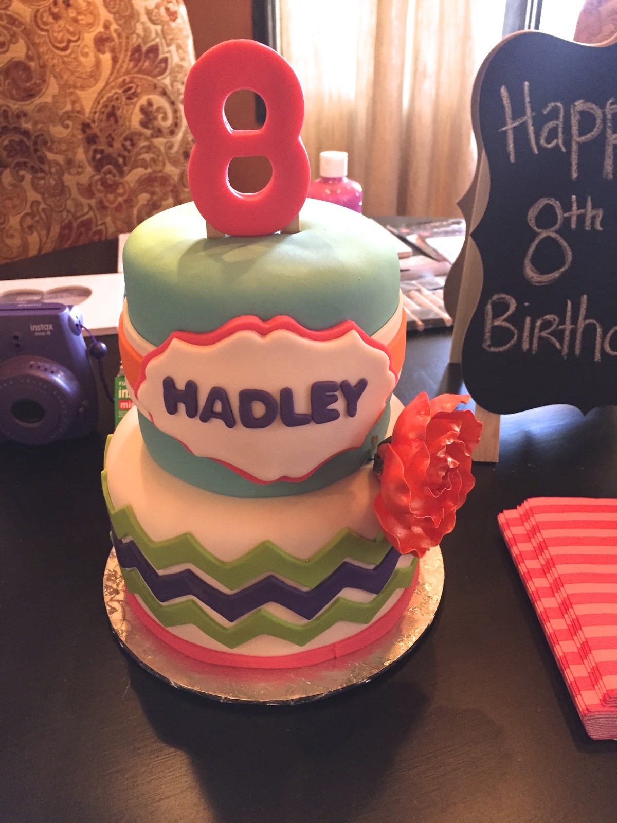 Holloman Happenings: Hadley's birthday party #1~
