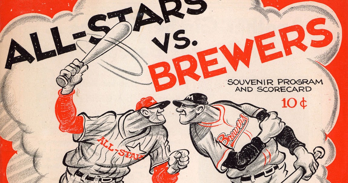 Borchert Field: 1944 All-Star Game Score Card