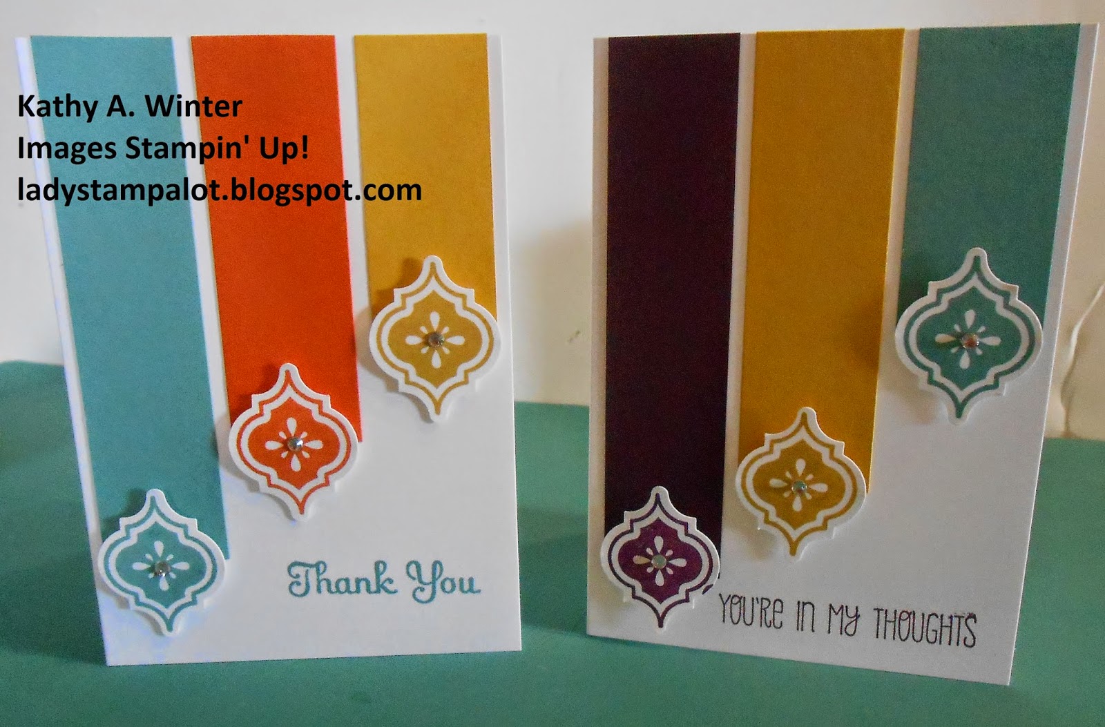 Lady Stamp-A-Lot: More In Color Cards