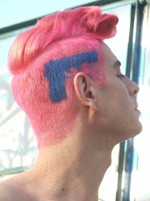 All About Hair For Men: PINK HAIR COLOUR FOR MEN