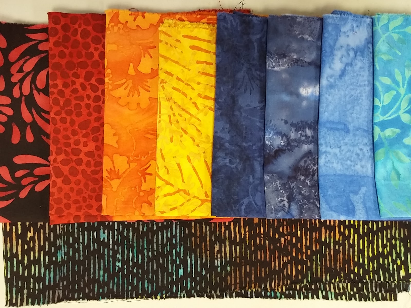KISSed Quilts - Keeping It Simple and Stunning: Island Batik - Fire Island