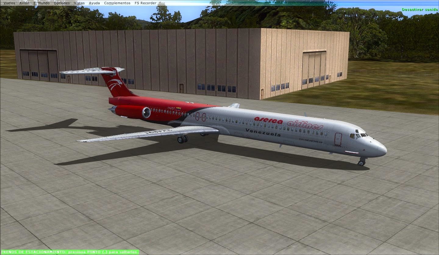 [FSX/P3D] CLS McDonnell Douglas MD 80 Aeropostal - Aserca - Laser Pack ...