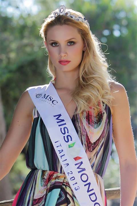 Amy Willerton: Sarah Baderna - Miss World Italy 2013