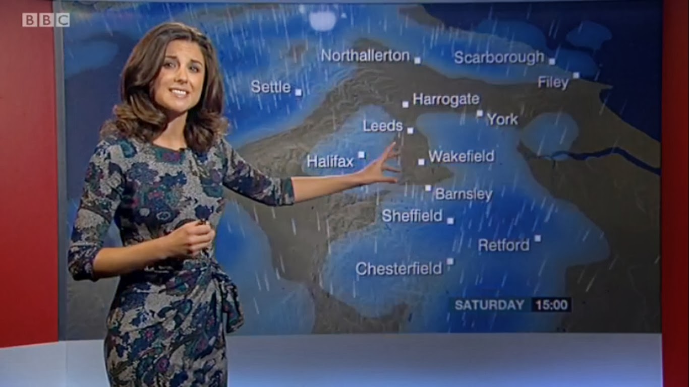 UK Regional News Caps: Keeley Donovan - BBC Look North (Yorkshire) Weather