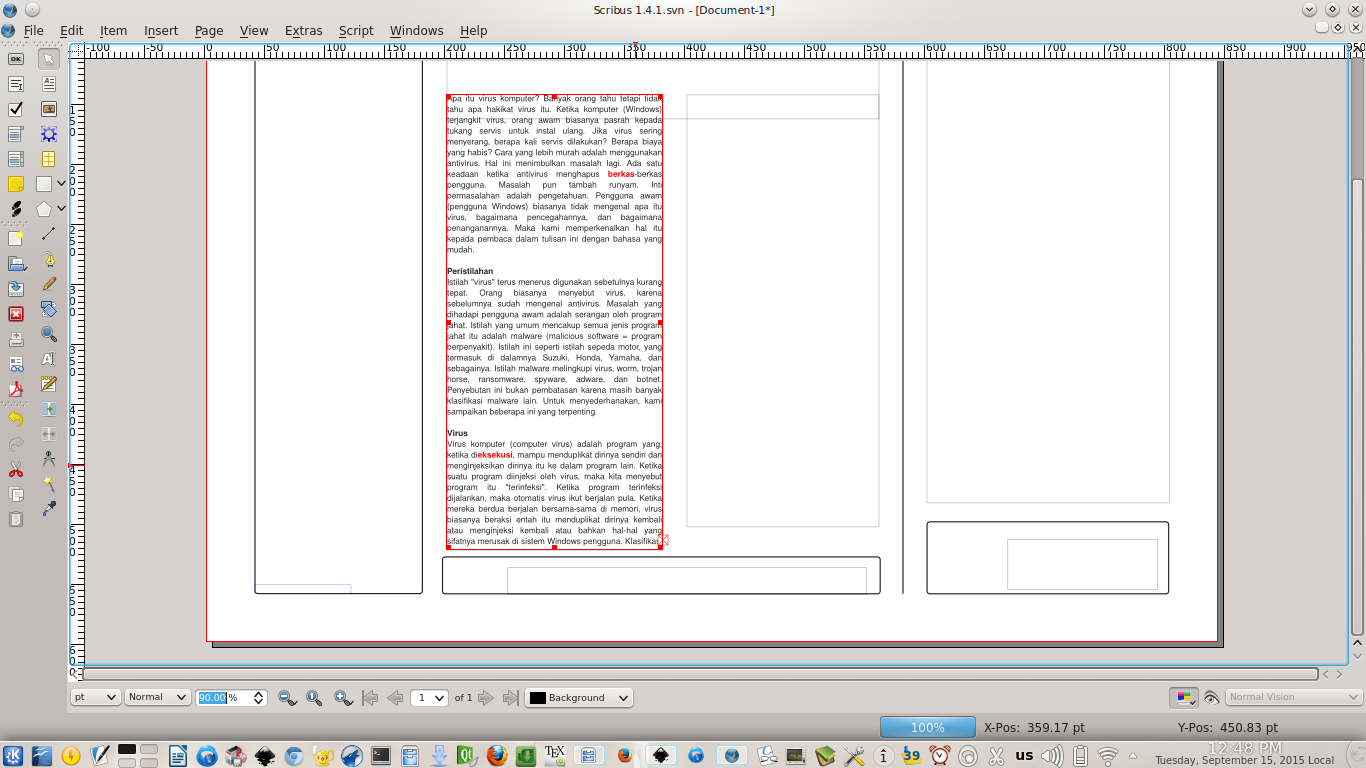 How To Create Magazine Layout in Scribus