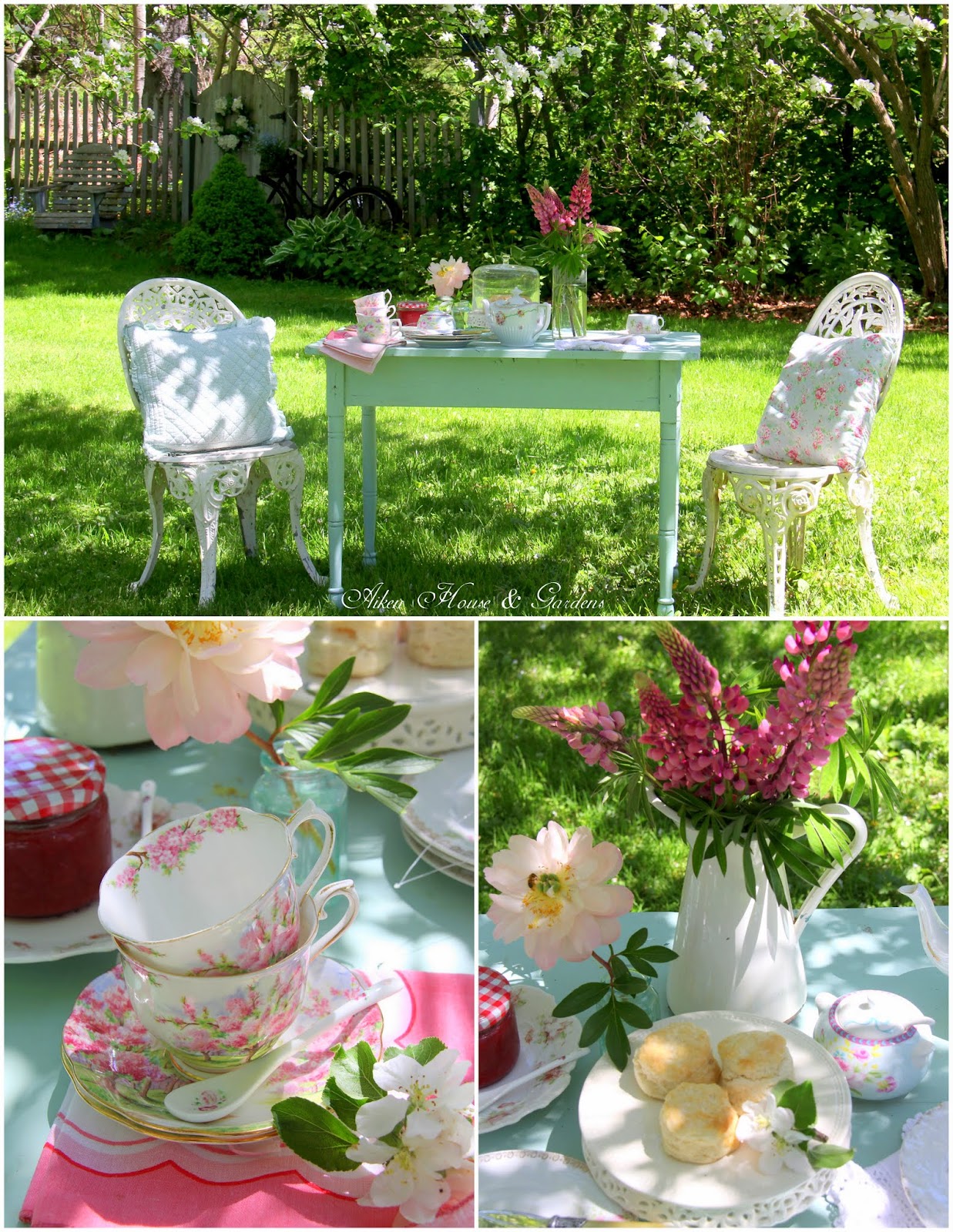 Aiken House & Gardens: Apple Blossom Tea