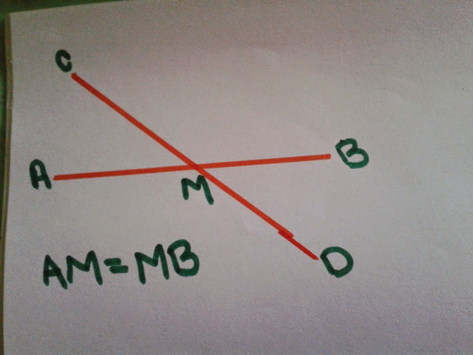 Geometria y Trigronometria: Segmentos de linea