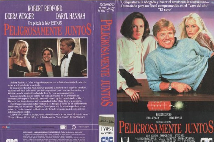 MÁS QUE CINE DE LOS OCHENTA: Peligrosamente juntos (1986, Ivan Reitman ...