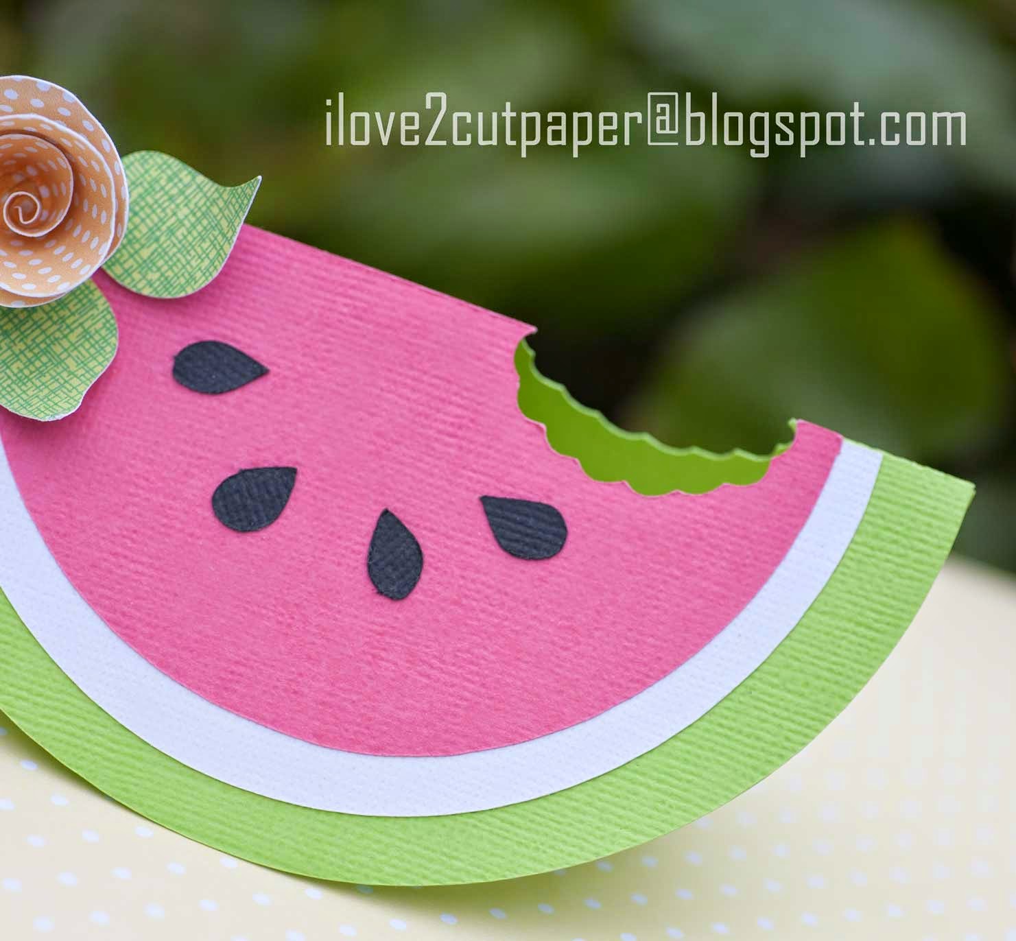 i love 2 cut paper: Thanks a Melon