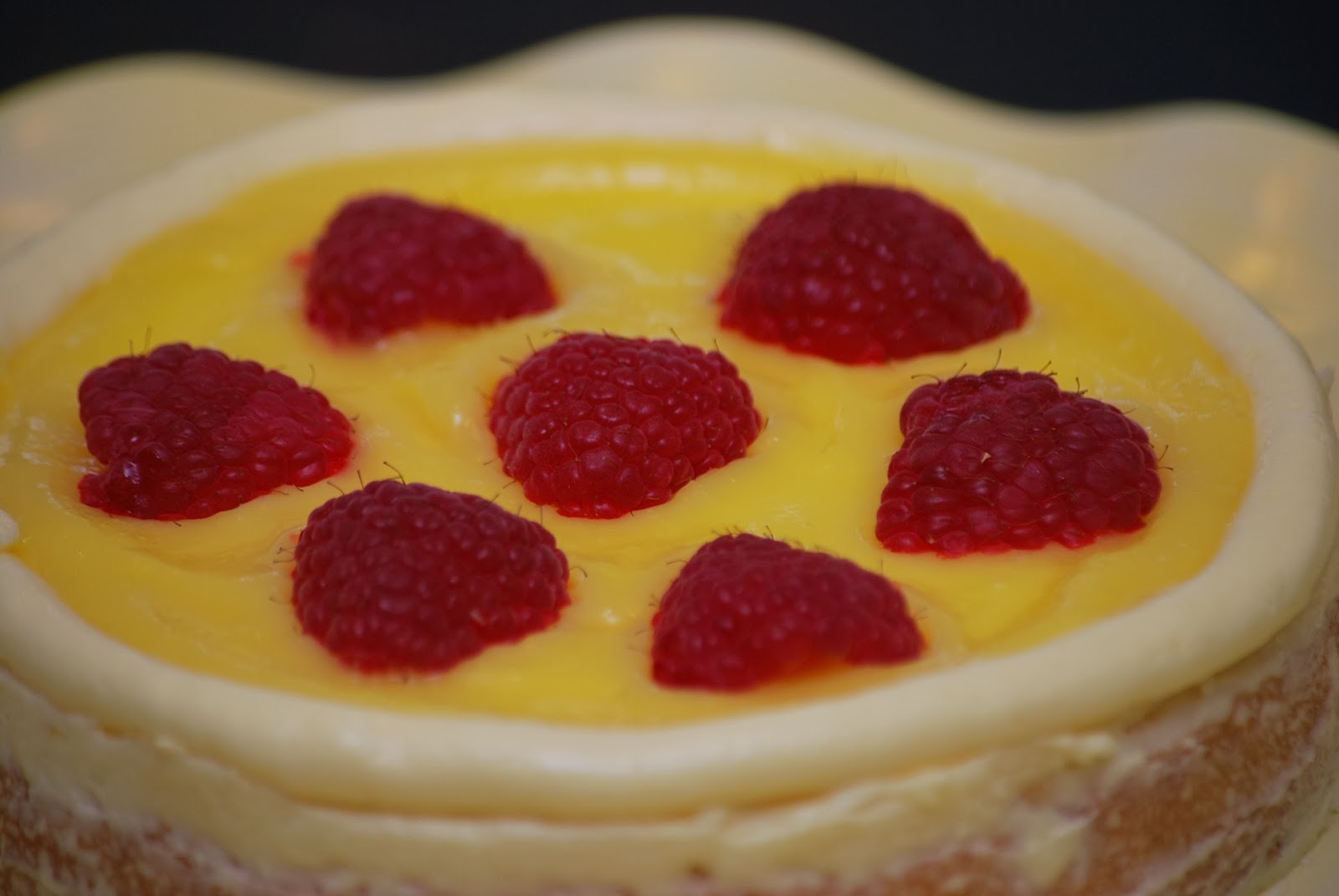 My story in recipes: Lemon Raspberry Cake