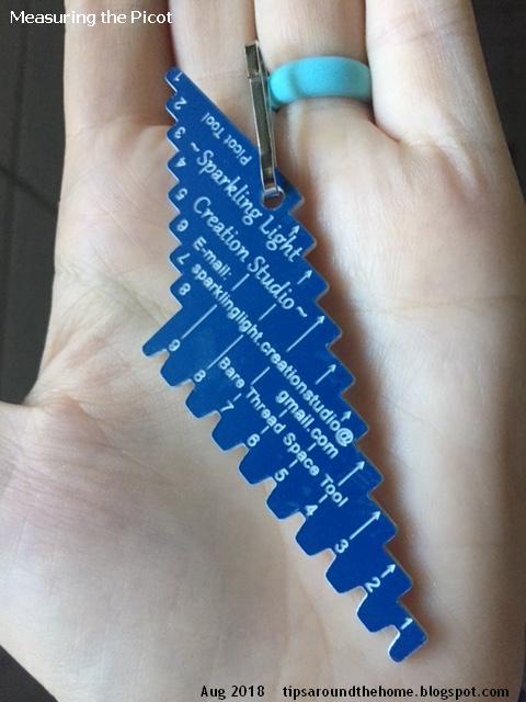 muskaan's T*I*P*S: The picot stands tall