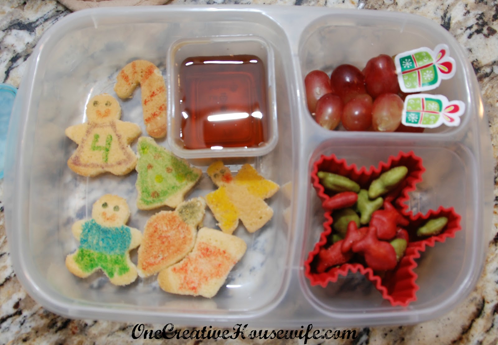 One Creative Housewife: Lunches Week 17 - Advent Style 3