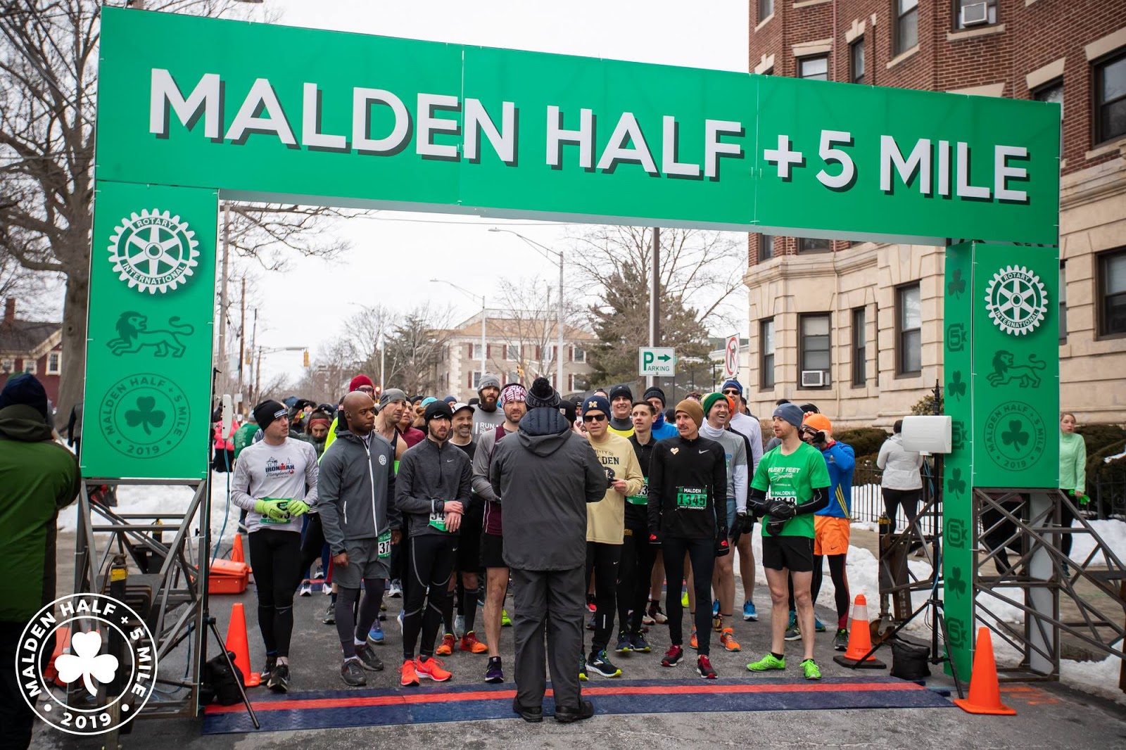 double d mountain runner: Malden 5m race