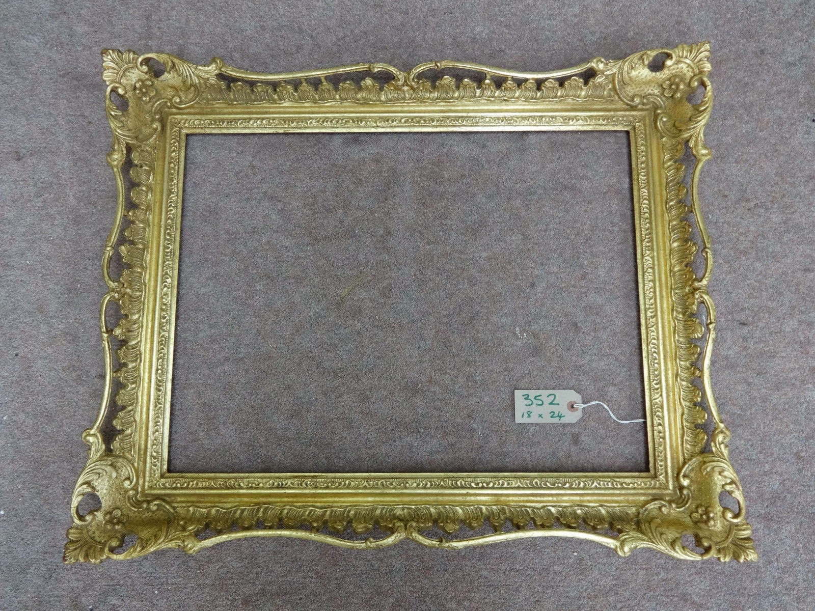Antique Frame Sale: Chippendale Style Swept Frame
