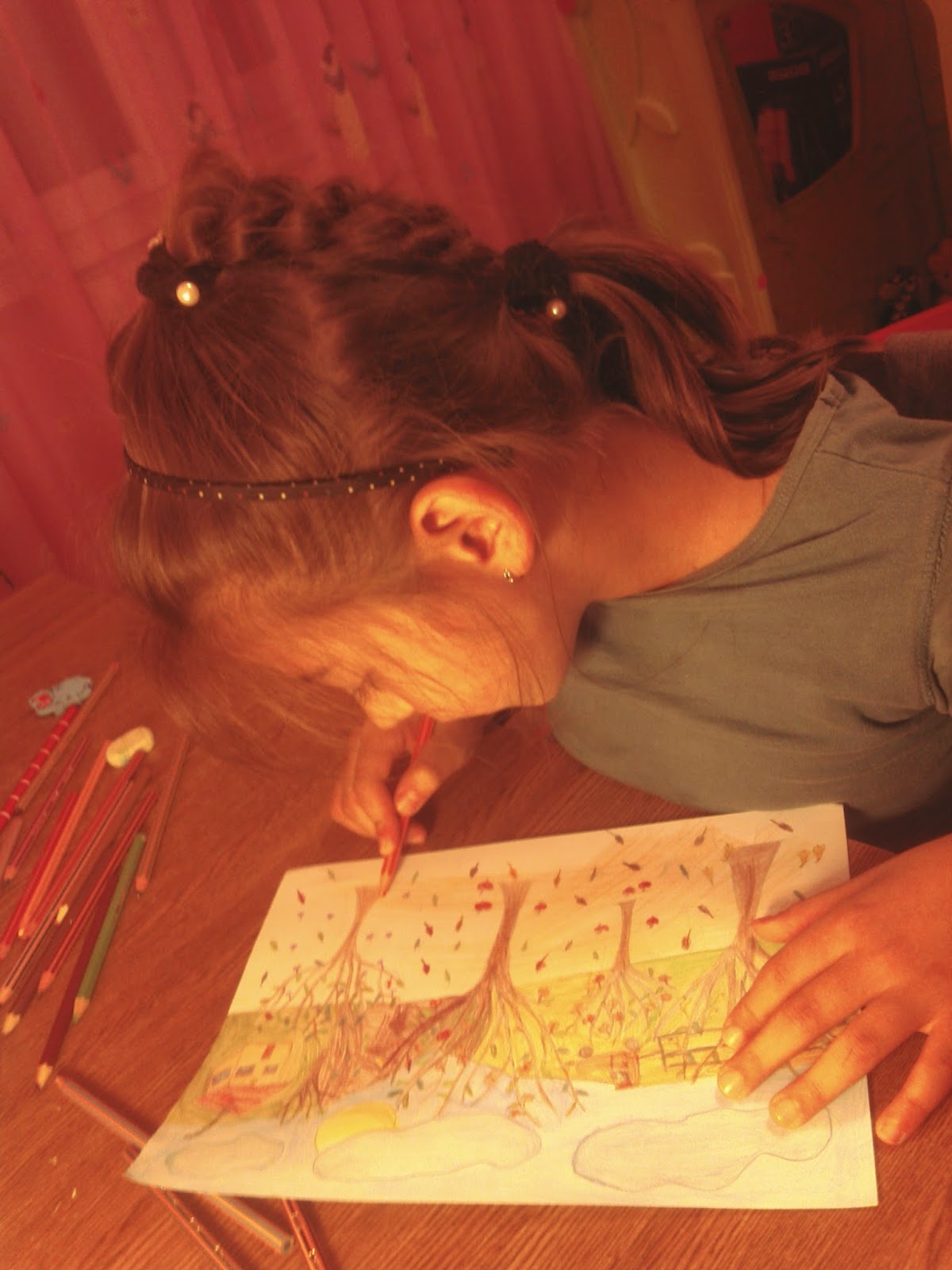 Lumea Mariei: Livada toamna