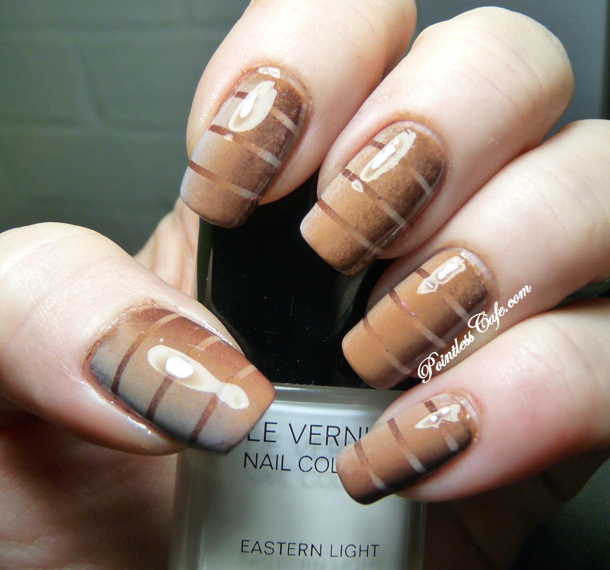 Nail Art Night - Sideways "Reciprocal" Gradient | Pointless Cafe