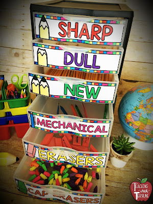 Teaching With Terhune: PENCIL MANAGEMENT SYSTEM