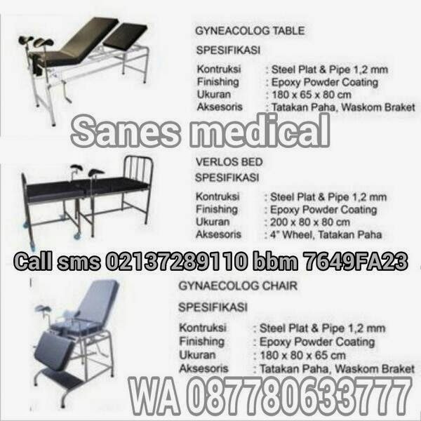 Sanes Medical: Spesifikasi Teknis & Gambar Tempat Tidur Verlos Bed ...