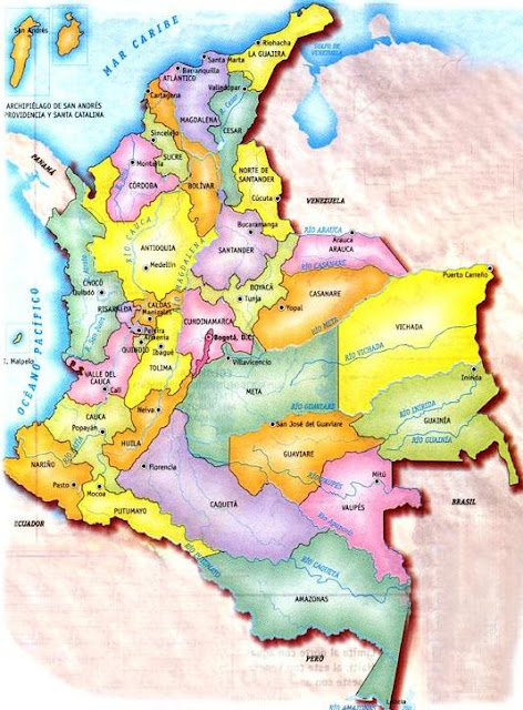 Mapas de colombia