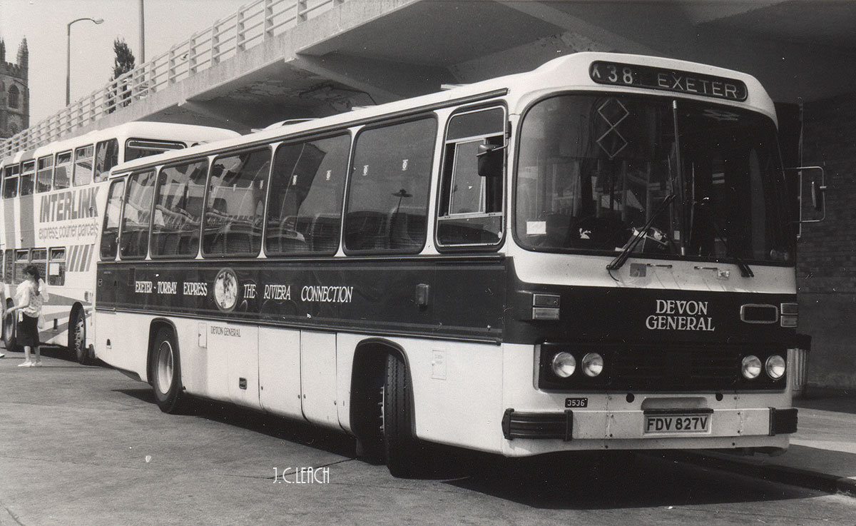 Busworld Photography: Devon General 3536; The Riviera Connection