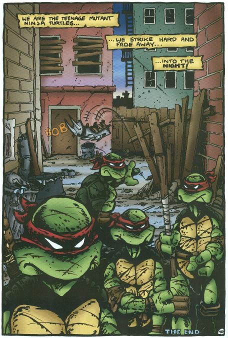 TMNT Entity: Compare/Contrast: The Many Colorizations of TMNT #1