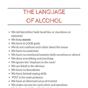 The Language of Alcohol | amanda villaveces lmft