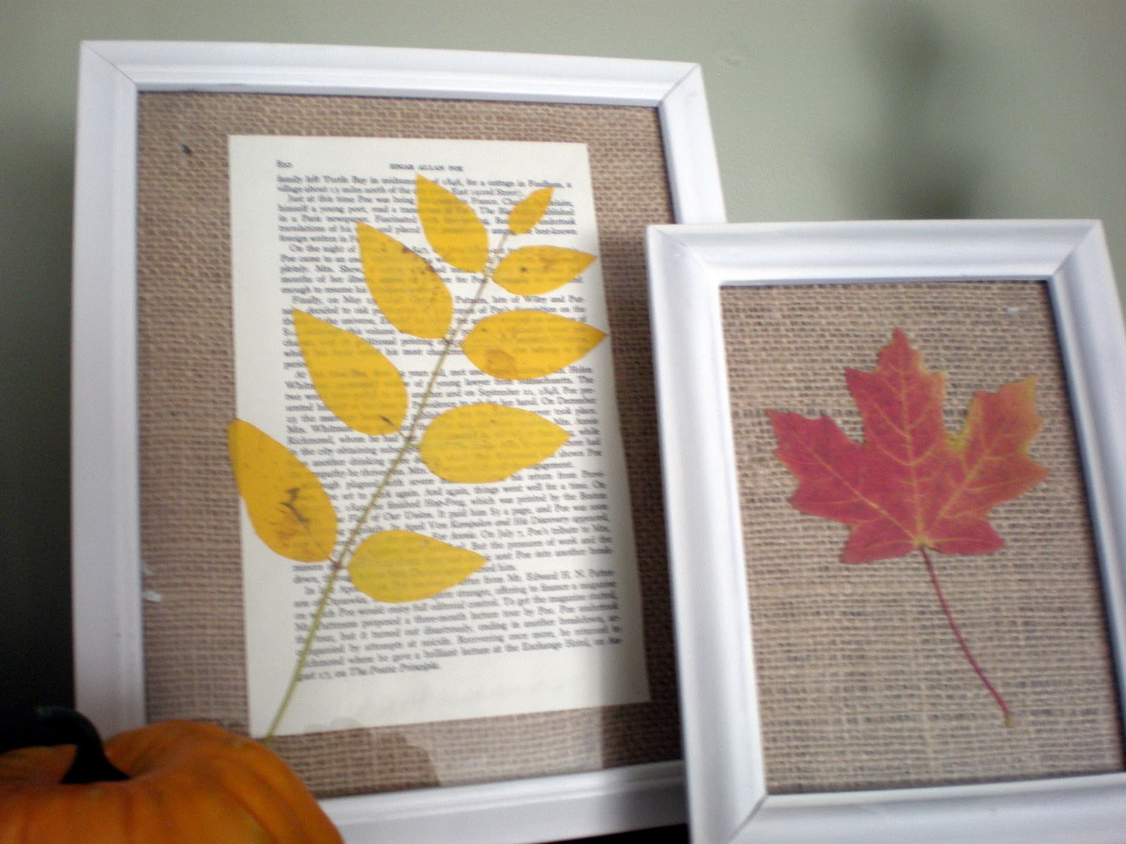 25 Fall Book Page Crafts - The Scrap Shoppe - fall