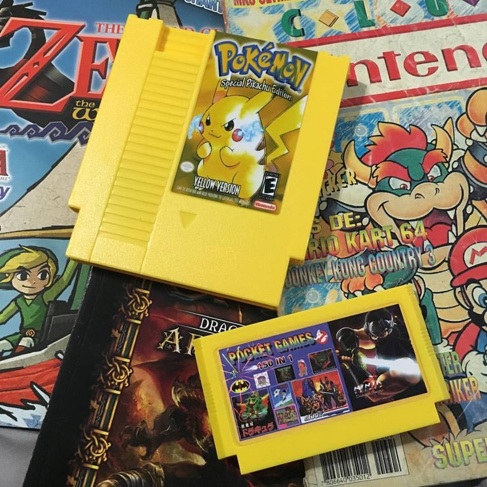Finds 912: Pokemon Yellow & Famicom Multicart ~ Retro Gaming Life