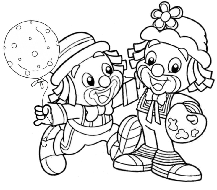 Desenhos para colorir: Patati e Patatá para Colorir