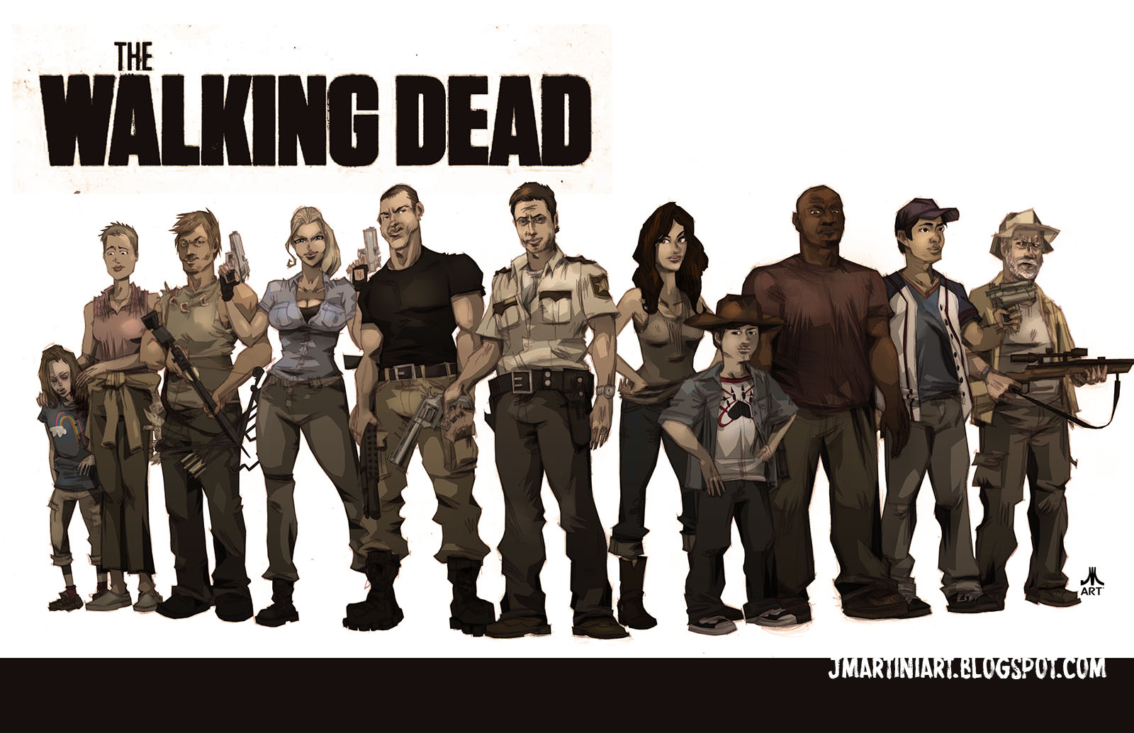 JMart: FAN ART: The Walking Dead