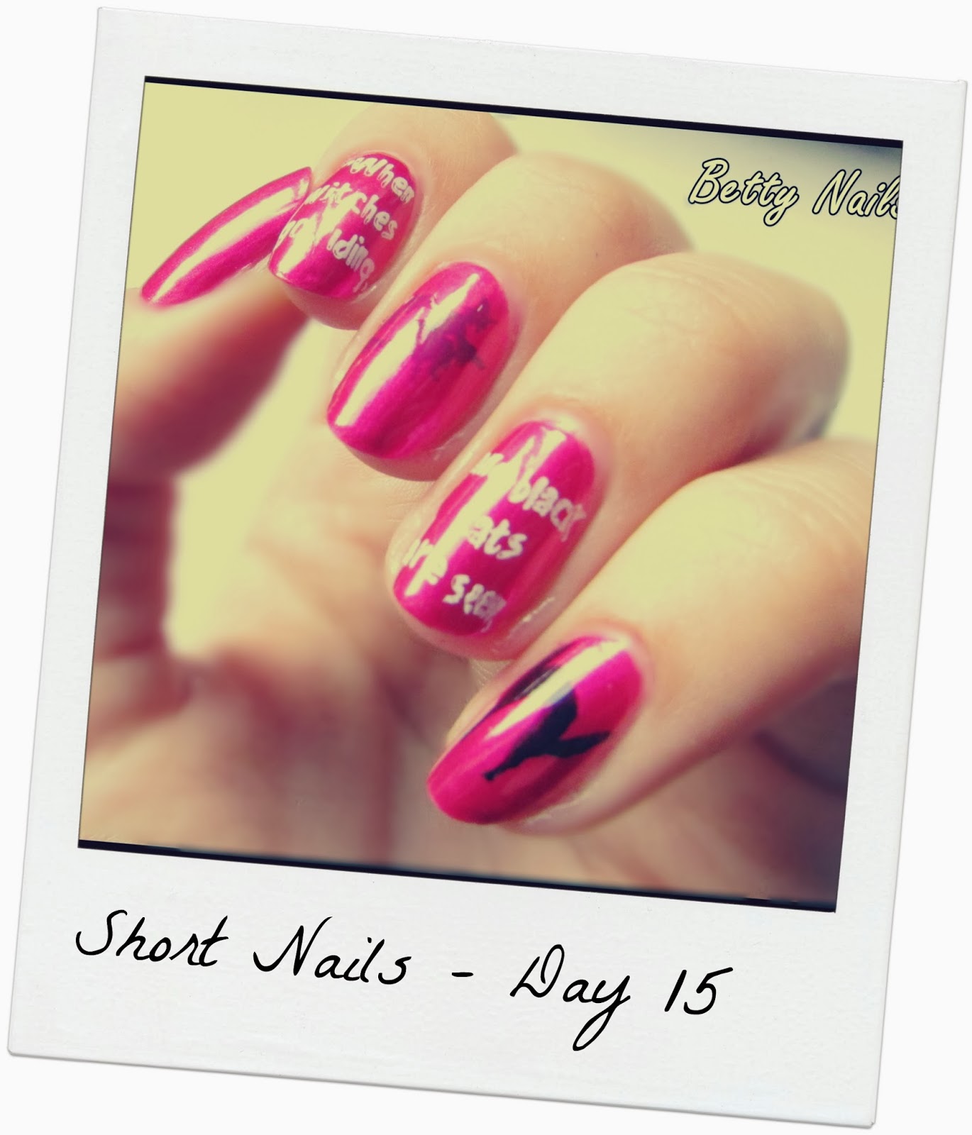 Betty Nails: Short Nails Series - Day 6 to Day 17th with Rejuvacote