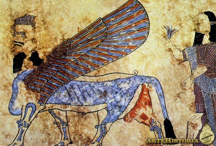 El templo de Seshat: Los lamassu, genios protectores de Mesopotamia