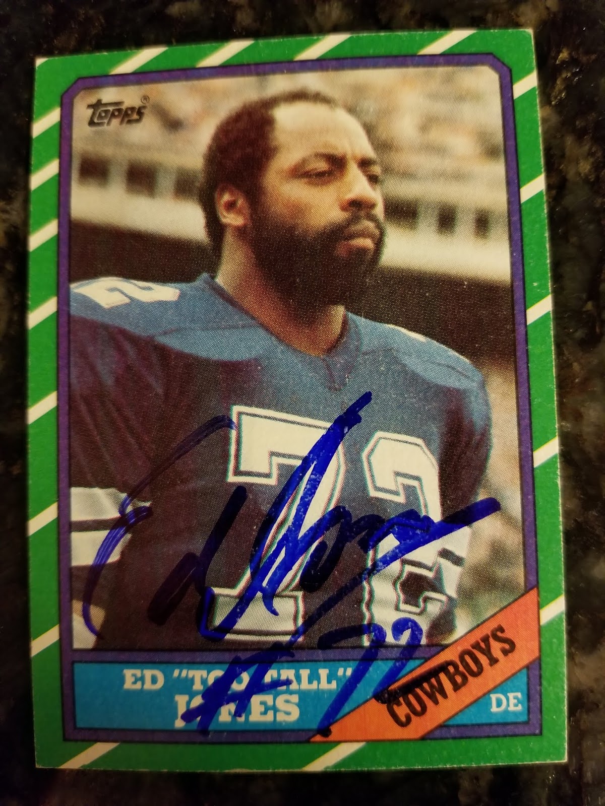 Autograph Through The Mail Athletes: Ed Jones