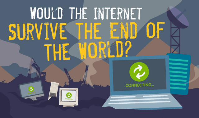 Would the Internet Survive the End of the World? #infographic - Visualistan